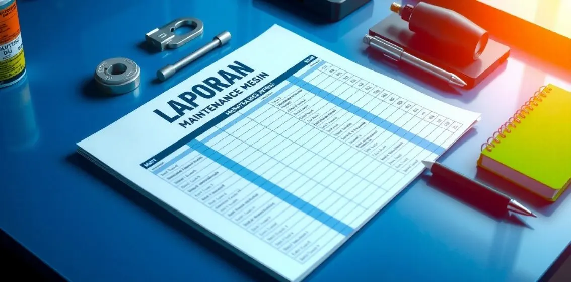 Contoh Laporan Maintenance Mesin dan Cara Membuatnya